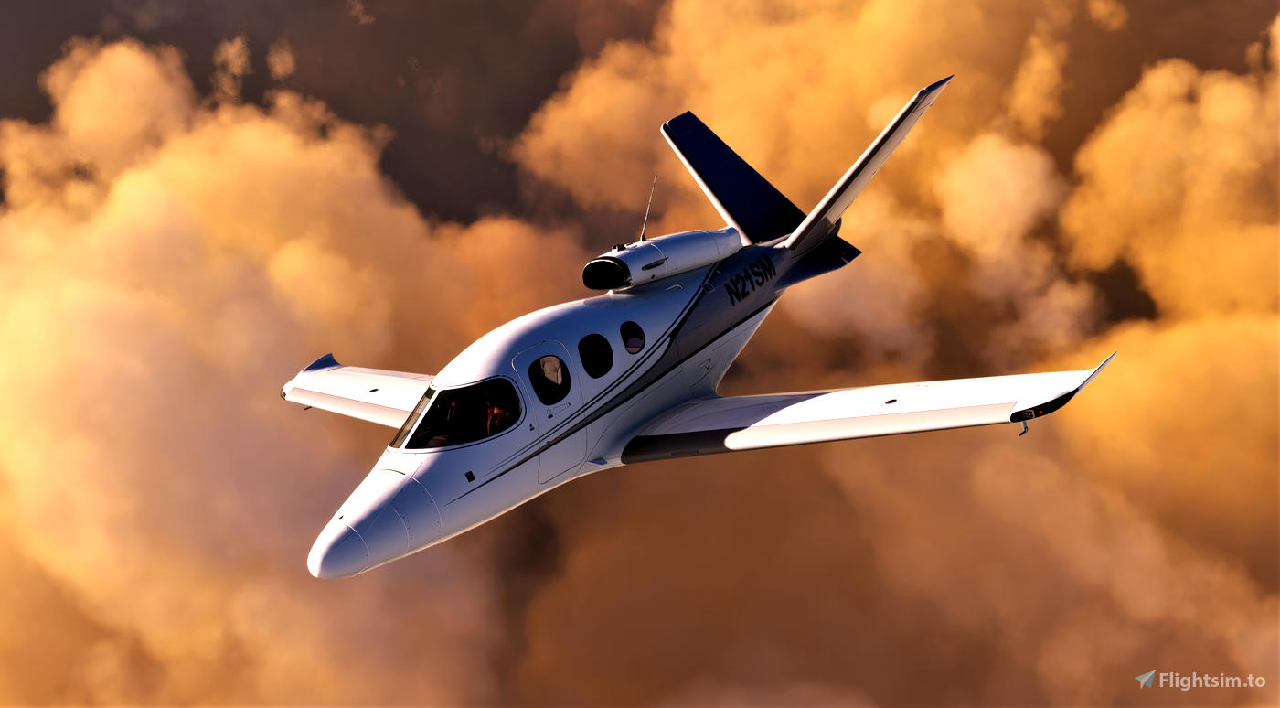 8K| SF50 Vision Jet G2 | N21SM for Microsoft Flight Simulator | MSFS