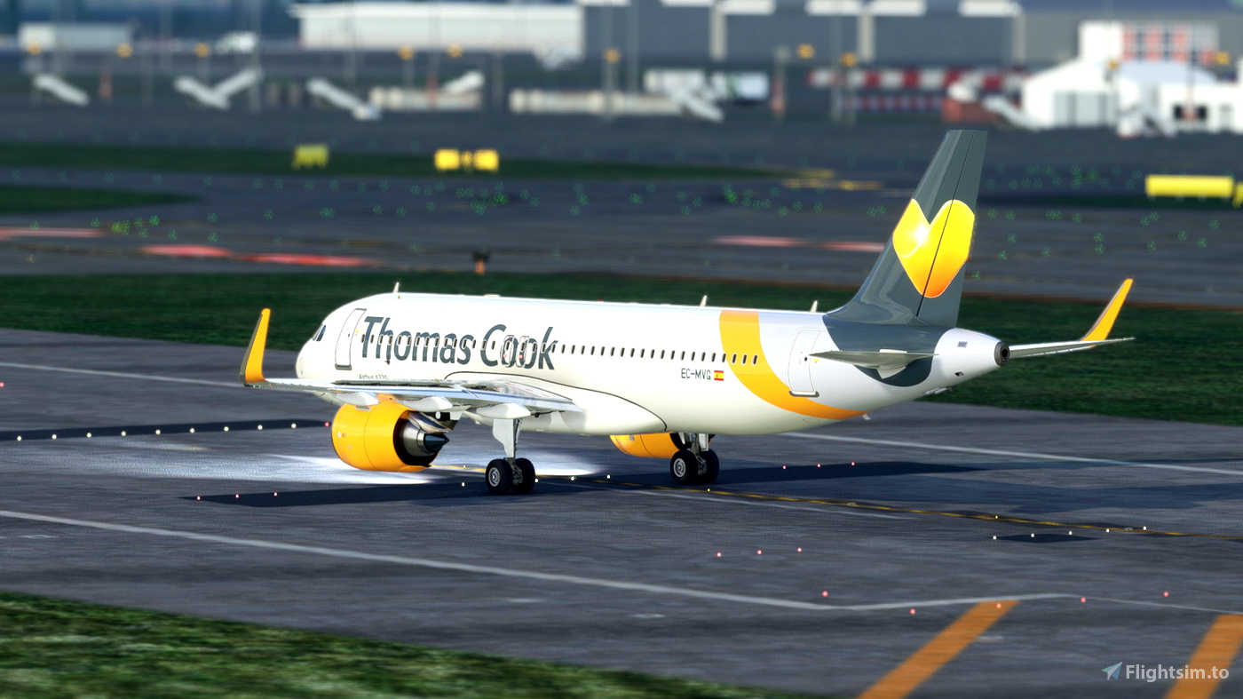 [A32NX] Thomas Cook EC-MVG [8K] Livery for Microsoft Flight Simulator ...