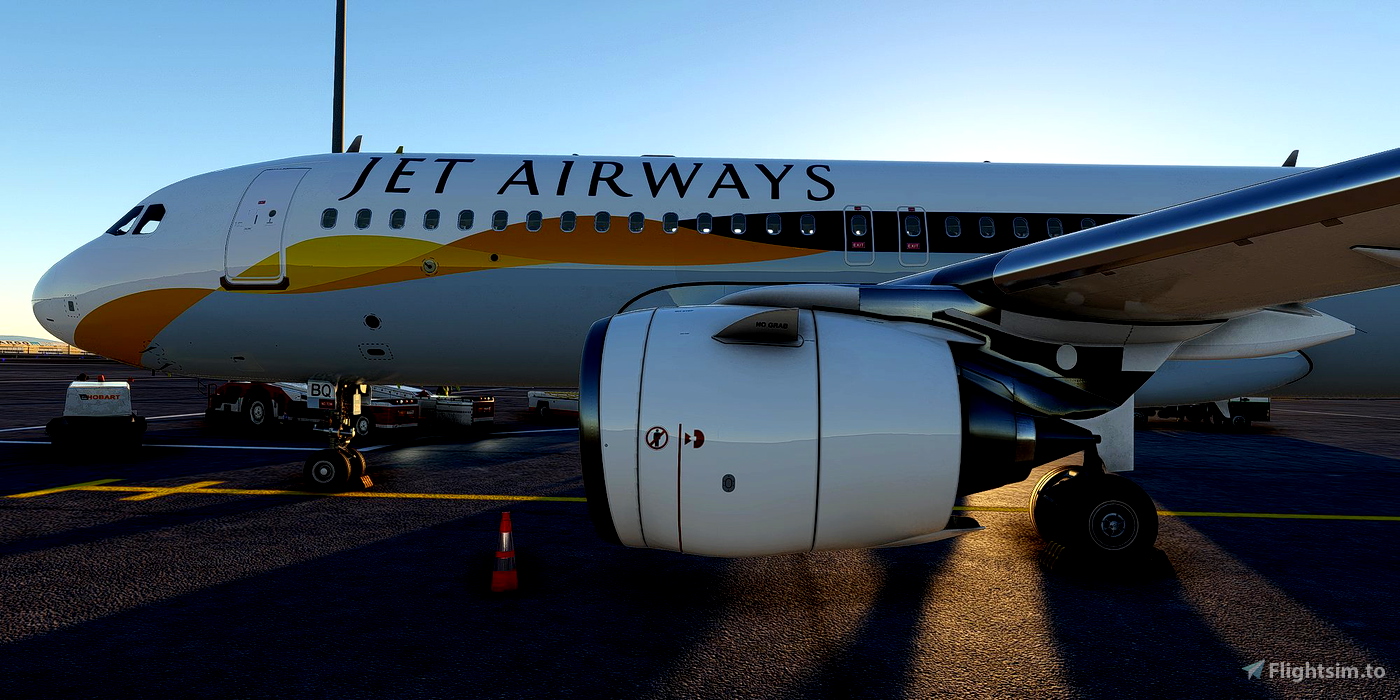 [A32NX] FlyByWire | Airbus A320neo Jet Airways OE-IBQ in 8k per ...