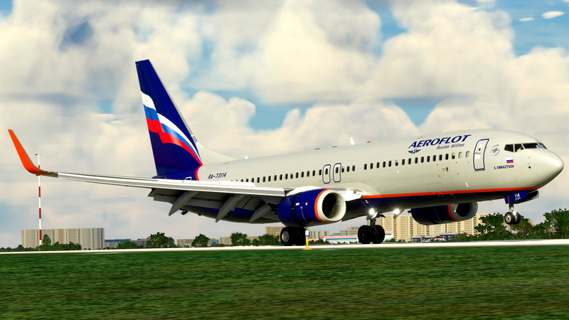 Aeroflot | Pack | PMDG 737-800 for Microsoft Flight Simulator | MSFS