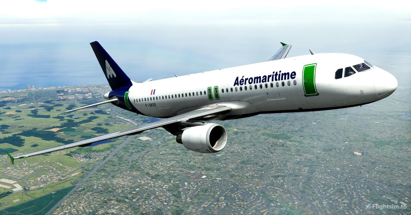 Aeromaritime Fenix A320 Ceo with cabin for Microsoft Flight Simulator ...