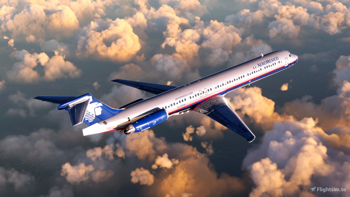 AeroMexico Fly the Maddog X MD-80 (XA-MRM) - 8K for Microsoft Flight ...