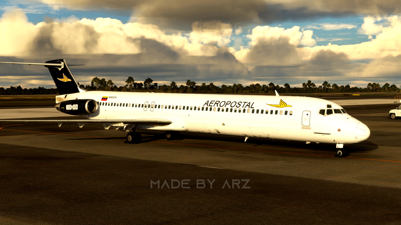 Aeropostal N905TA MD82 - MaddogX for Microsoft Flight Simulator | MSFS
