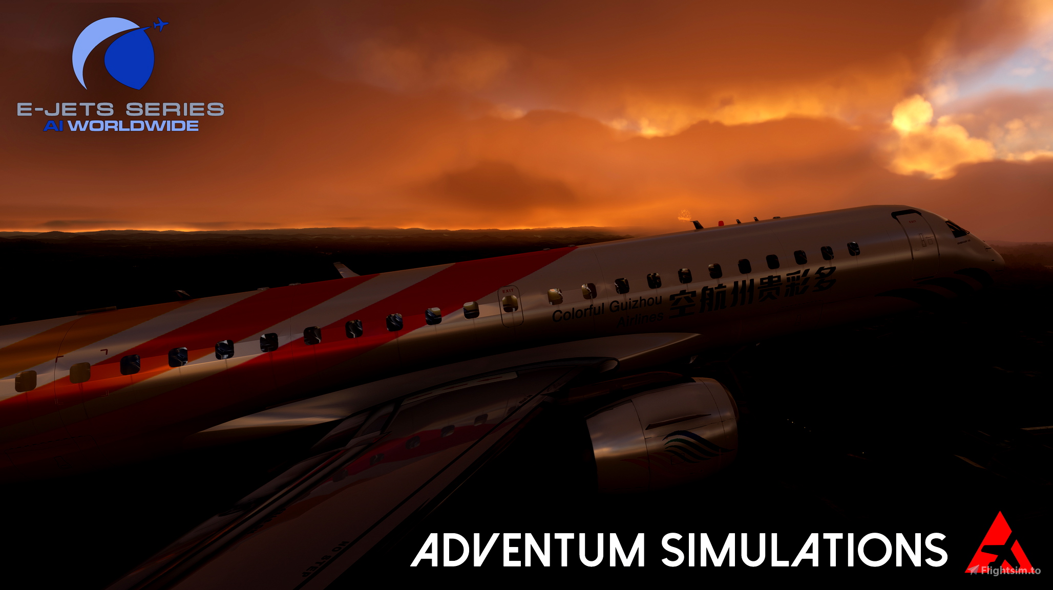 Adventum Simulations Inc | AI Worldwide: E-Jets Series for MSFS