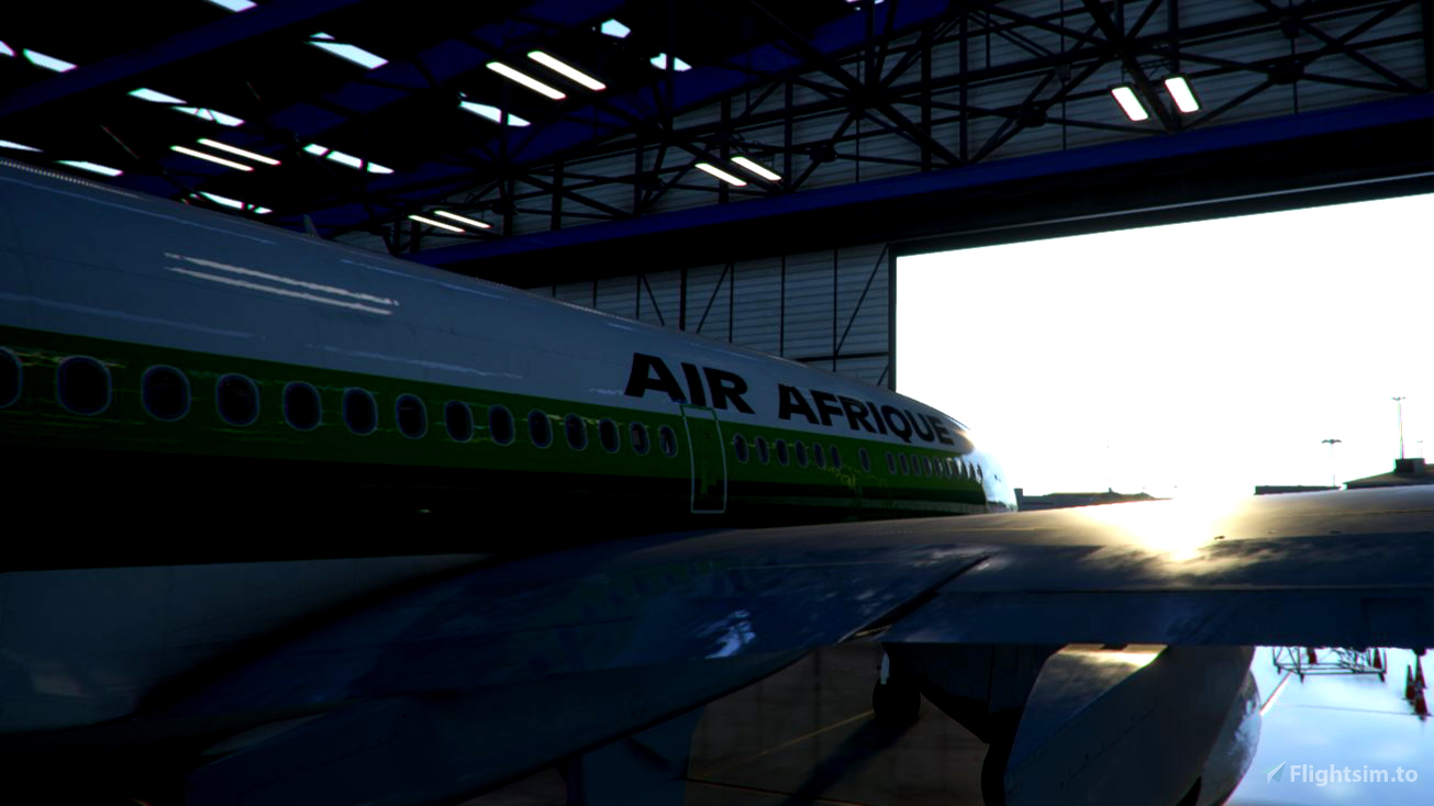 Air Afrique (D-AIDM) Airbus A310 - 4K for Microsoft Flight Simulator | MSFS