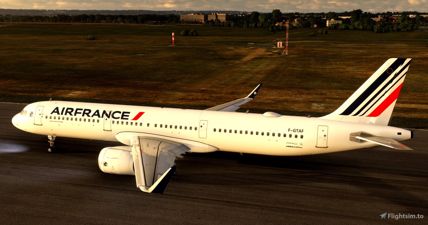 Air France "2022 livery" LatinVFR A321 Neo leap for Microsoft Flight ...