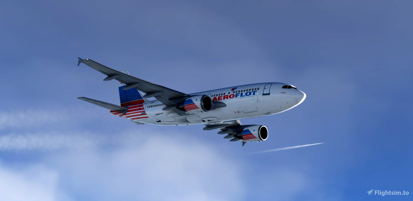 Airbus A310-300 Aeroflot (F-OGQS) for Microsoft Flight Simulator | MSFS