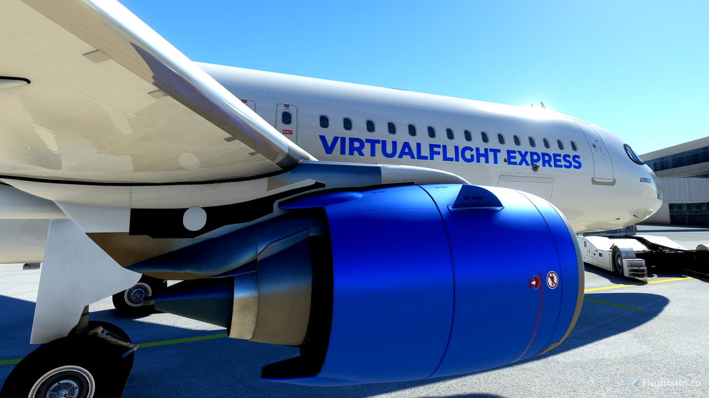 Airbus A320Neo - VirtualFlight Express Livery Pack pour Microsoft Flight Simulator | MSFS
