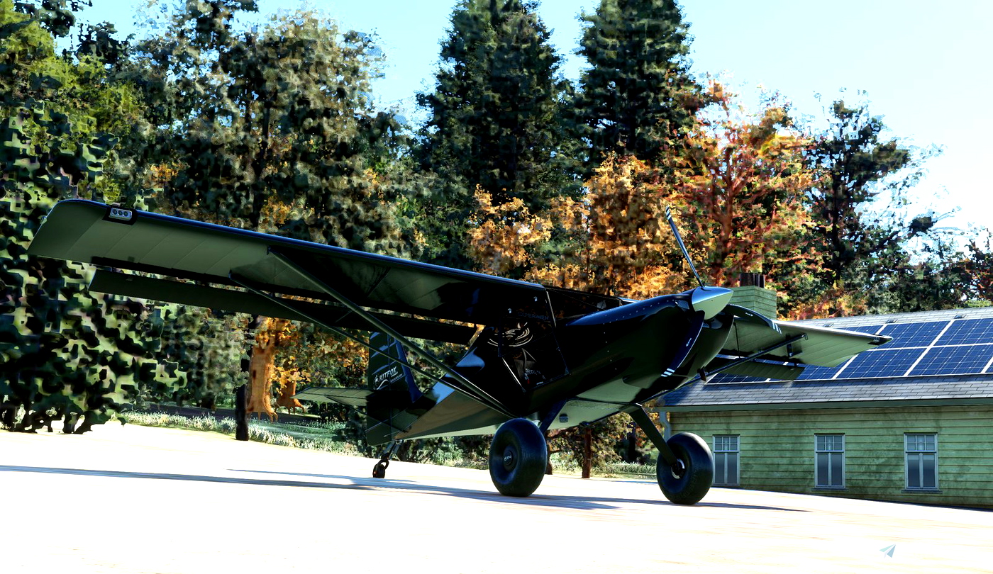 AIRPAC1 Adi Kitfox Speedster Black Livery a oldalon. Microsoft Flight ...