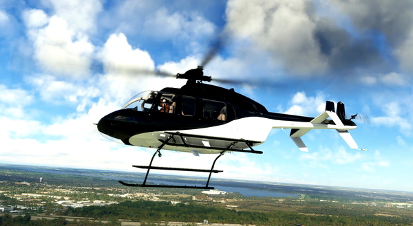 Bell 407GT Experimental Military Helicopter for Microsoft Flight ...
