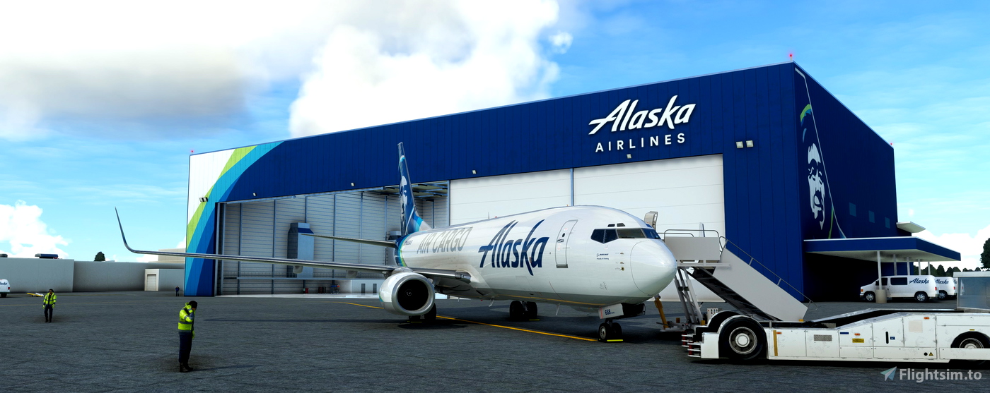 Alaska Air Cargo N658AS | PMDG 737-800BCF for Microsoft Flight ...