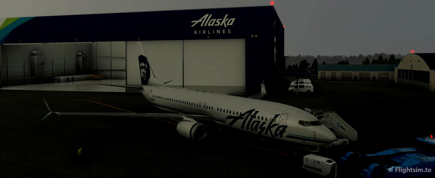 Alaska Airlines PMDG Boeing 737-800 2015 Refresh for Microsoft Flight ...