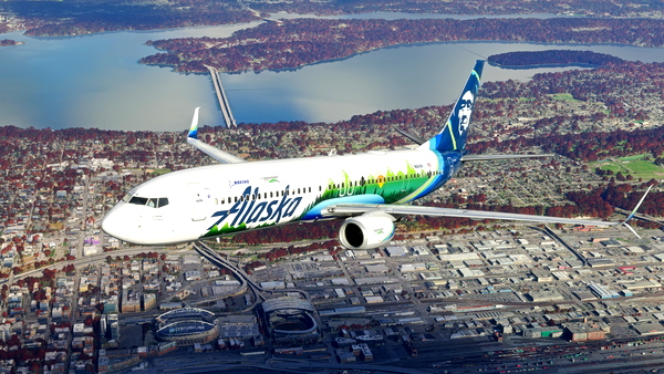 Alaska "Seattle Kraken" - PMDG 737-900ER for Microsoft Flight Simulator ...