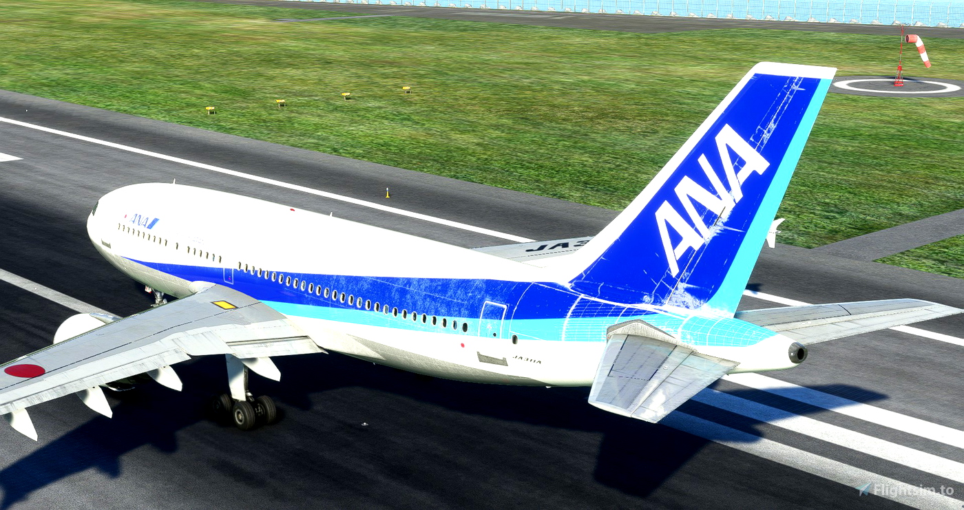 ALL NIPPON AIRWAYS(ANA) AIRBUS A310 for Microsoft Flight Simulator | MSFS