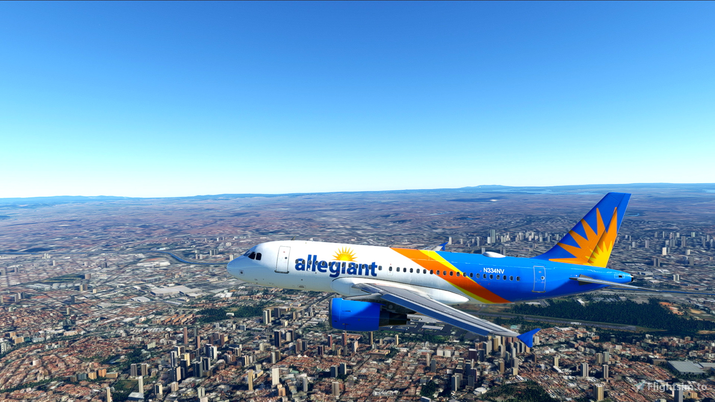 ALLEGIANT A319CEO 8K for Microsoft Flight Simulator | MSFS