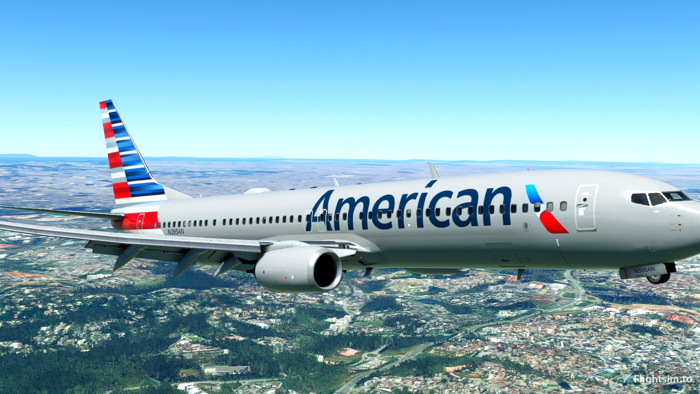 AMERICAN AIRLINES 737-900ER SCIMITAR WINGLETS for Microsoft Flight ...