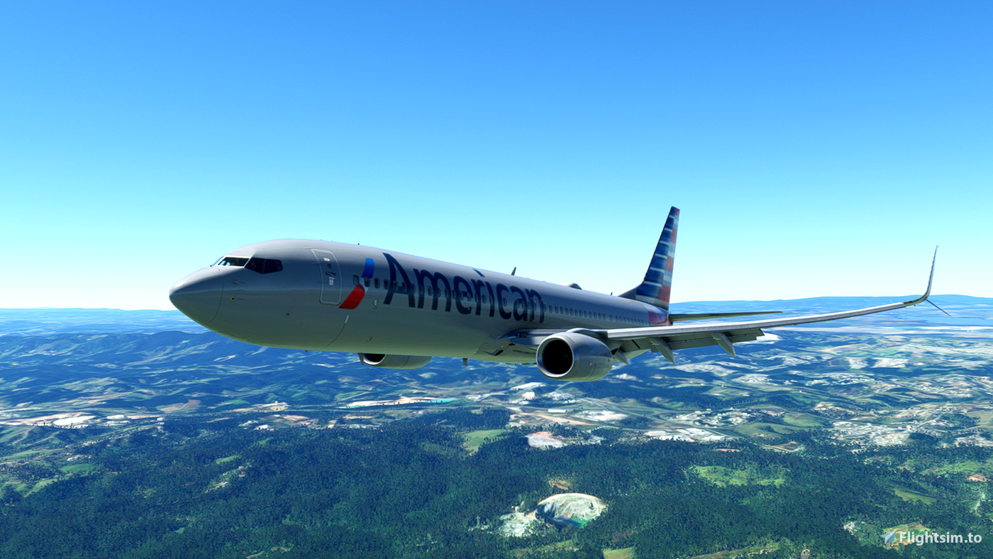 AMERICAN AIRLINES 737-900ER SCIMITAR WINGLETS for Microsoft Flight ...