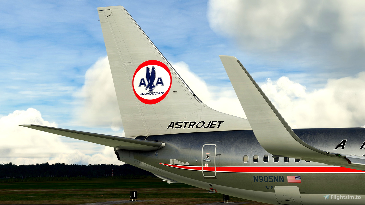 American Airlines PMDG 737-800 'Astrojet' (N905NN) for Microsoft Flight ...
