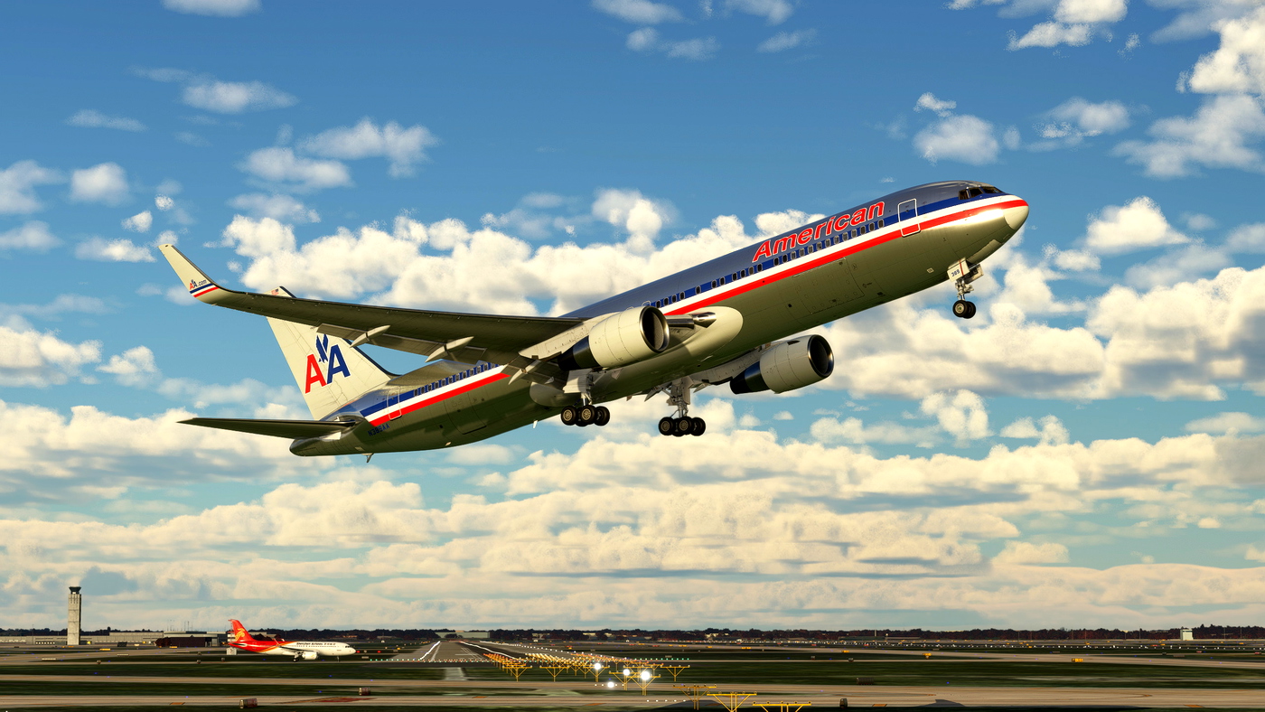 American (Bare Metal) (Winglets) - CS 767-300 for Microsoft Flight ...