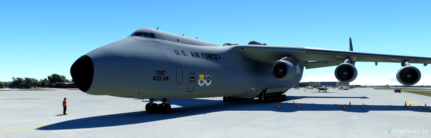 AN-225 433rd AW "Spirit of Texas" v2 for Microsoft Flight Simulator | MSFS