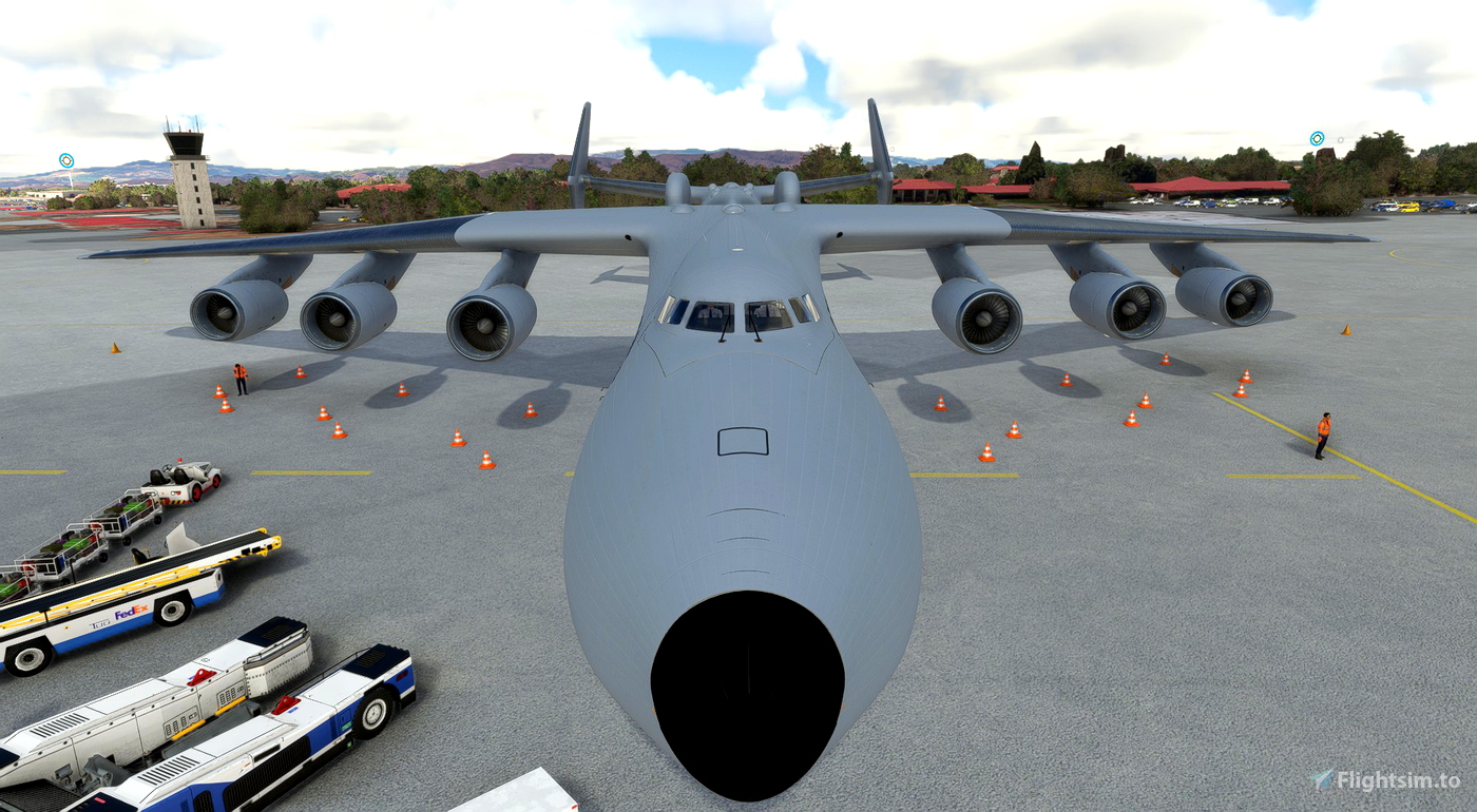 C5 Galaxy Vs Antonov 225