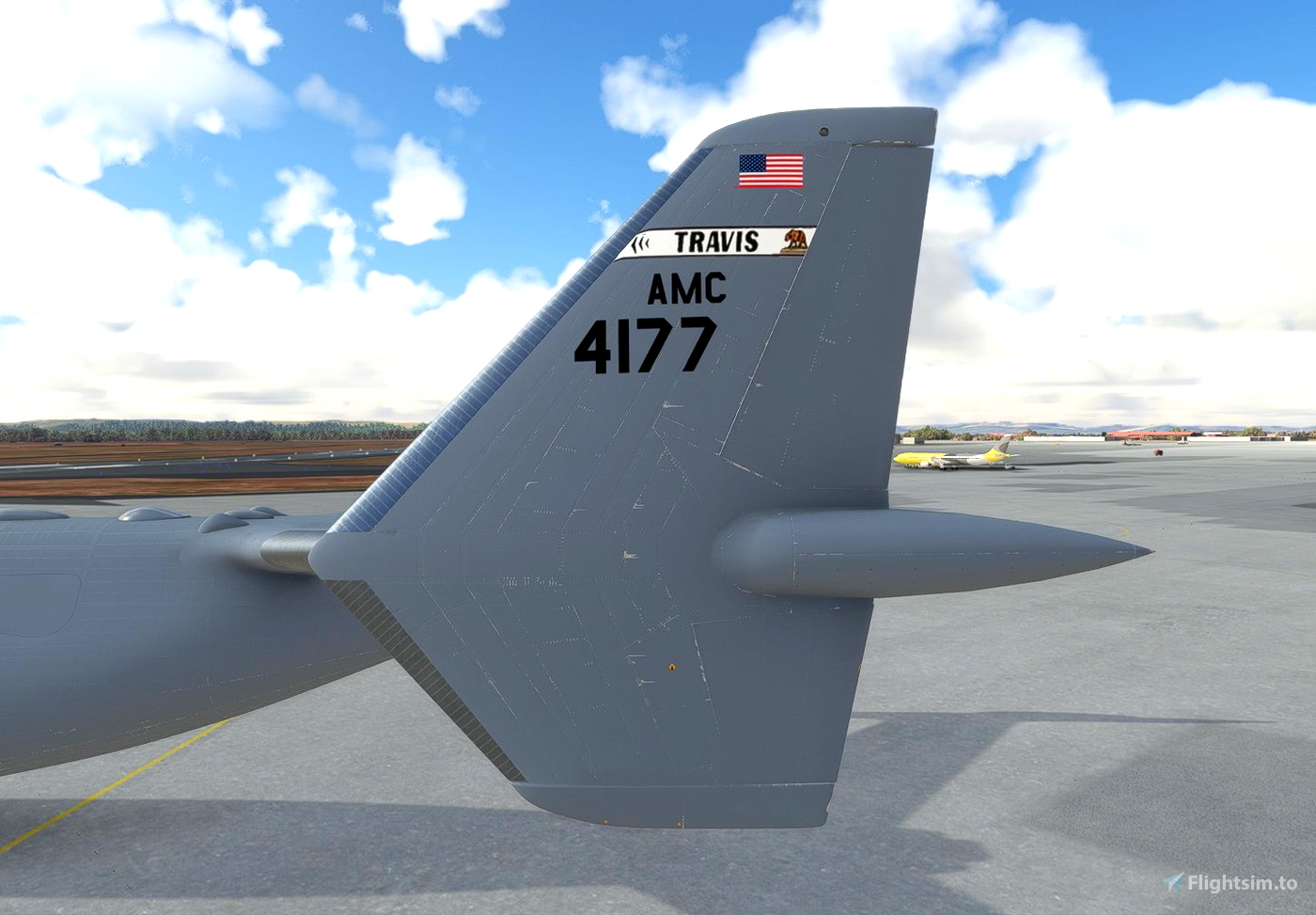 AN-225 60th AMW Travis AFB v2 for Microsoft Flight Simulator | MSFS