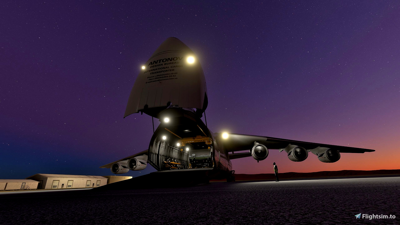 Fictional Antonov AN-225 Mil (Exterior and Interior) for Microsoft ...