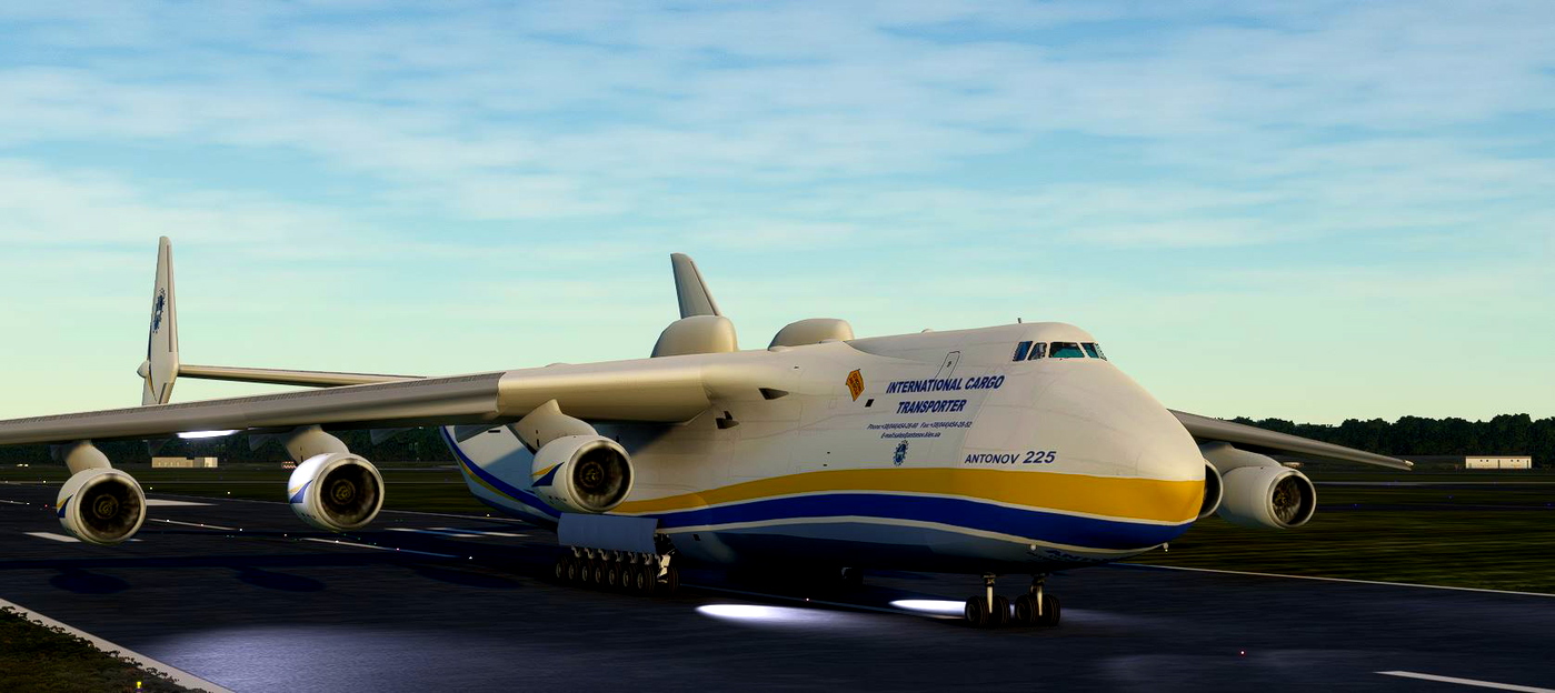 ANTONOV AN225 MRIYA TOM-RRATHGE for Microsoft Flight Simulator | MSFS