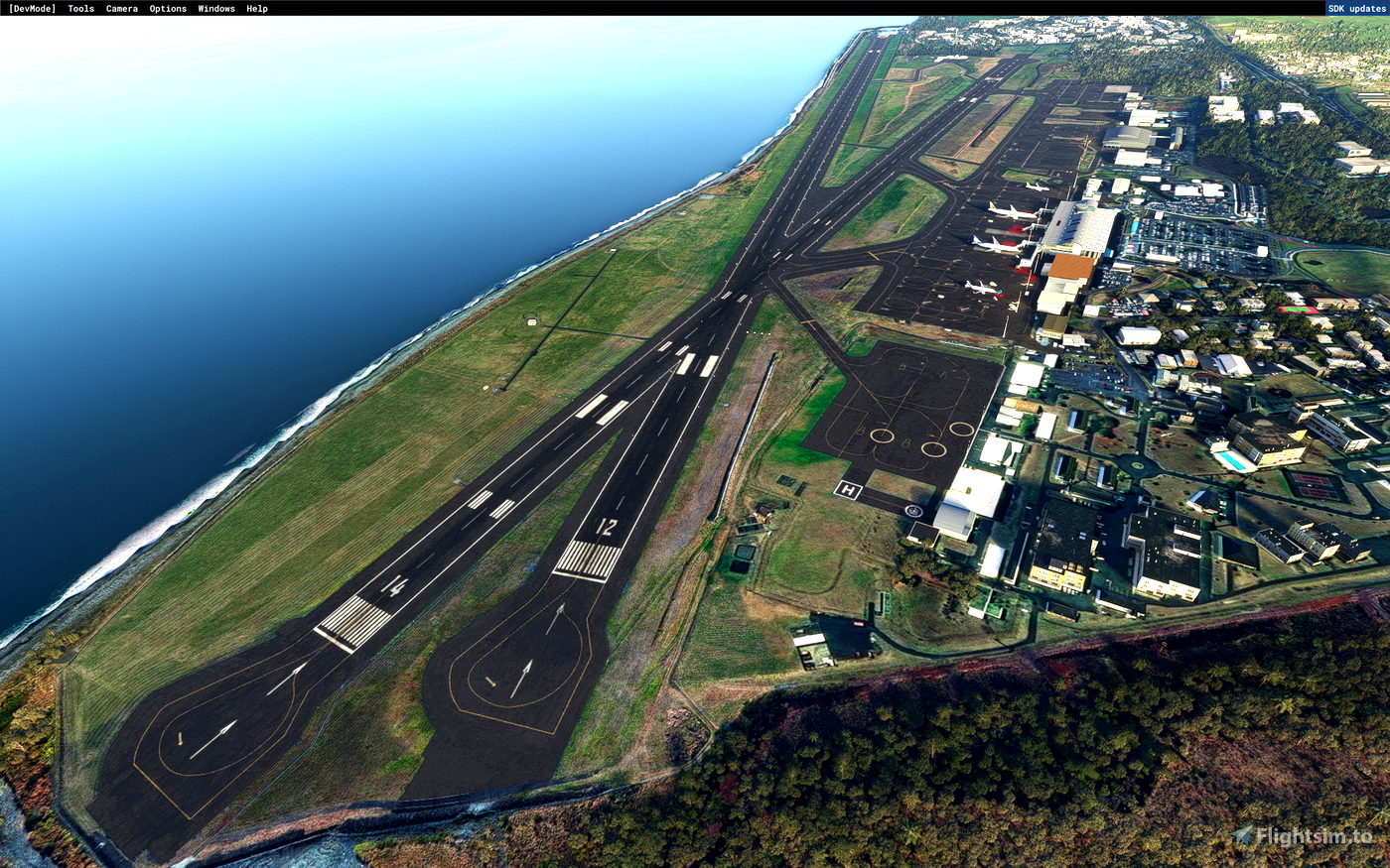 Aéroport Roland Garros - La Réunion - OACI: FMEE for Microsoft Flight ...