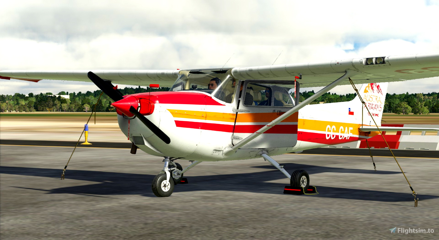 Asobo C172 G1000 Austral Airways Chile Virtual Airline for Microsoft ...