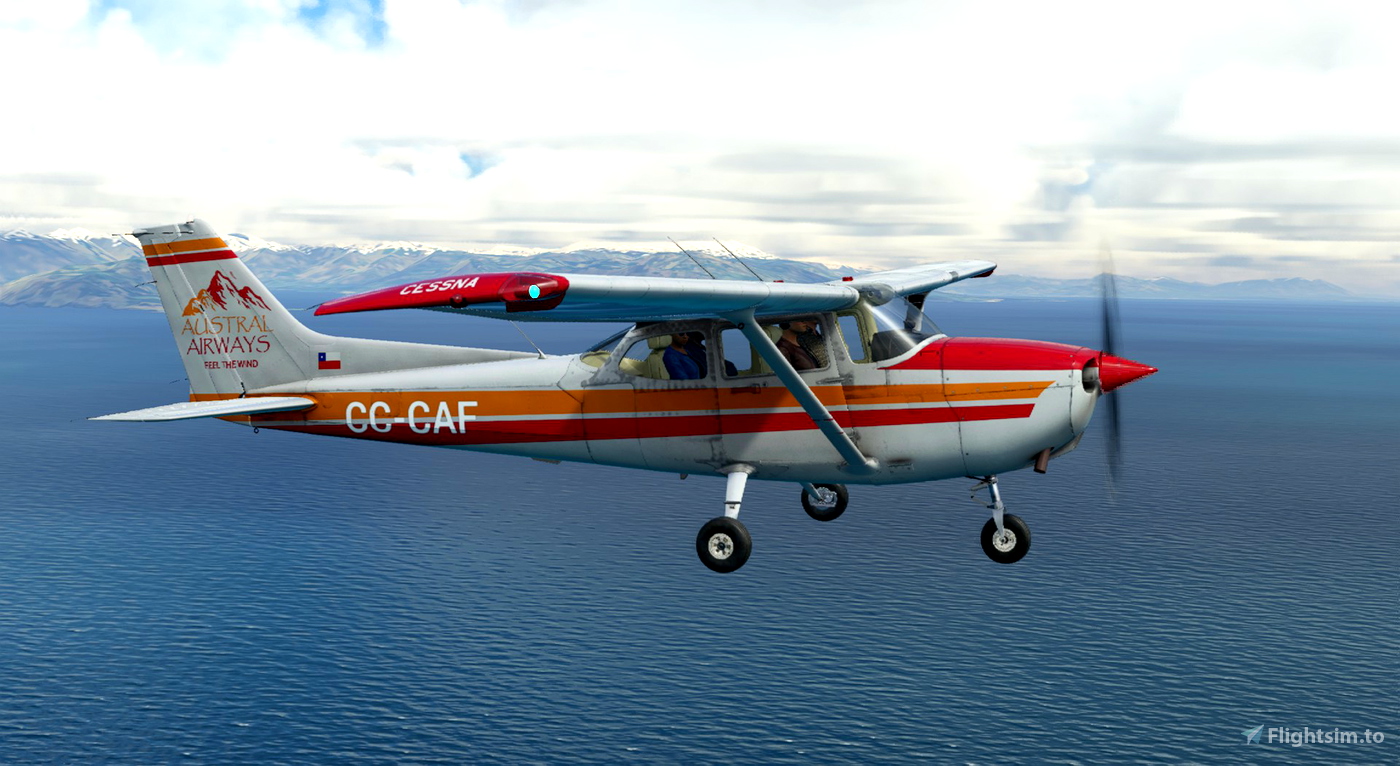 Asobo C172 G1000 Austral Airways Chile Virtual Airline for Microsoft ...