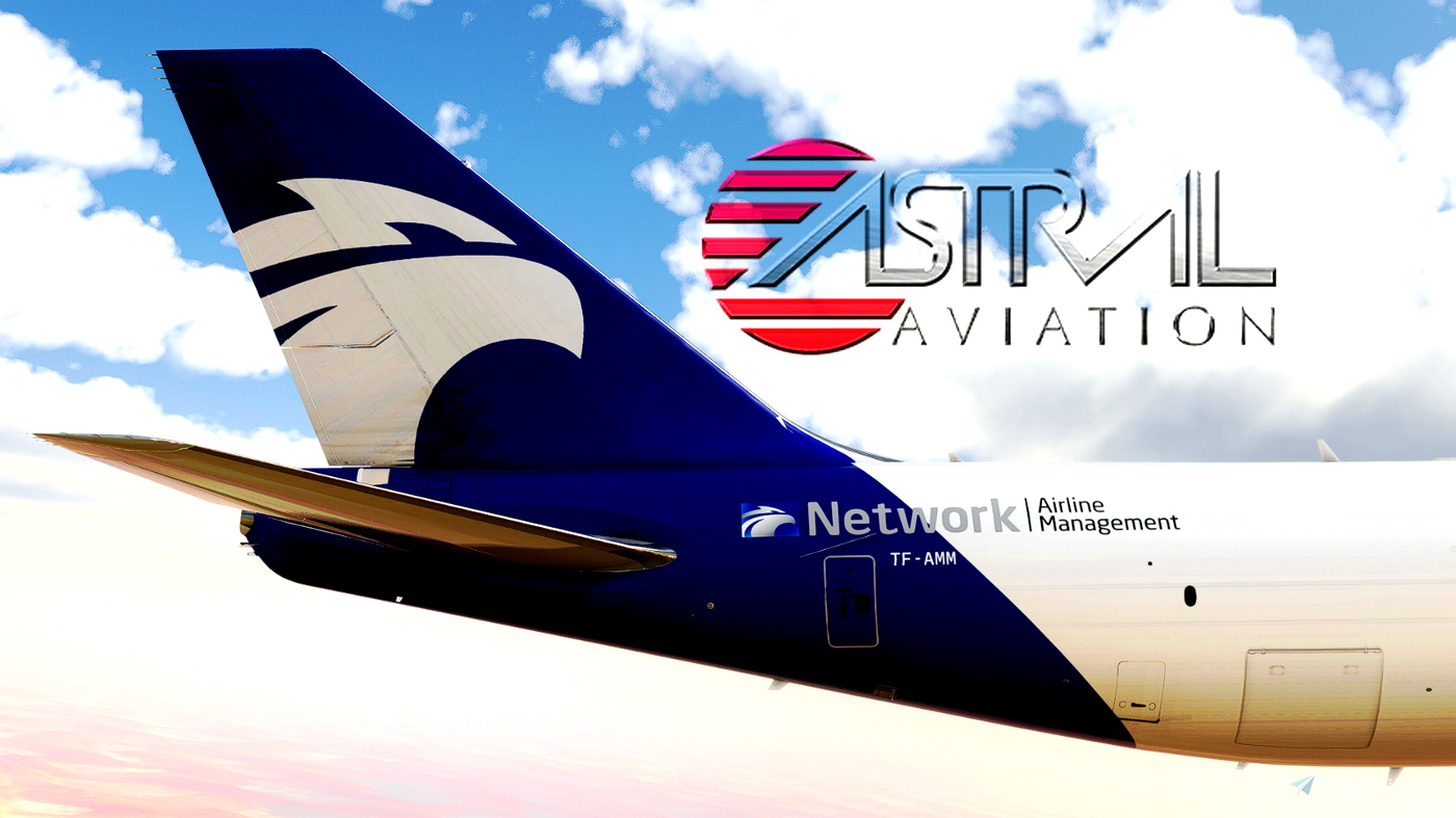 Astral Aviation (Air Atlanta Icelandic) 747-8 BDSF TF-AMM (Asobo ...