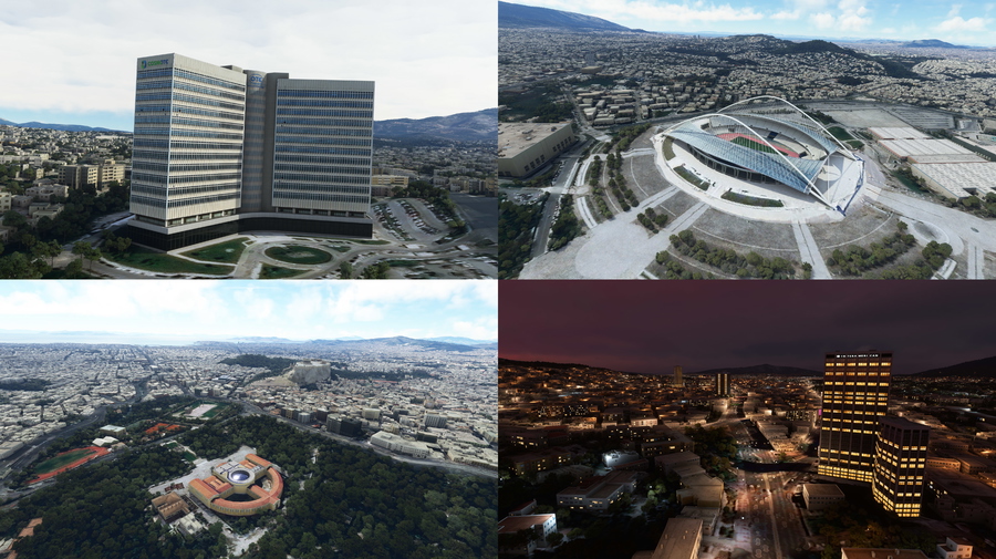 Prealsoft - Athens Landmarks for Microsoft Flight Simulator | MSFS