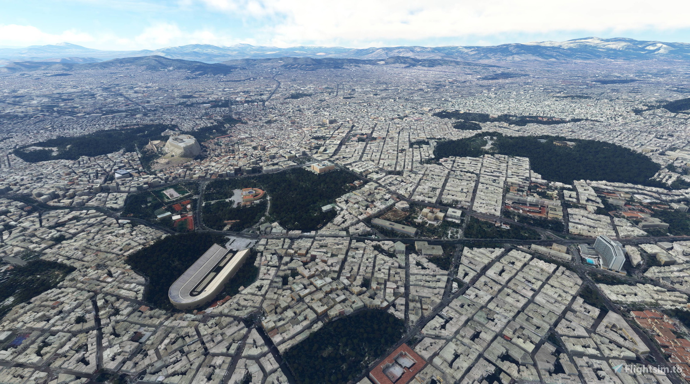 Prealsoft - Athens Landmarks for Microsoft Flight Simulator | MSFS