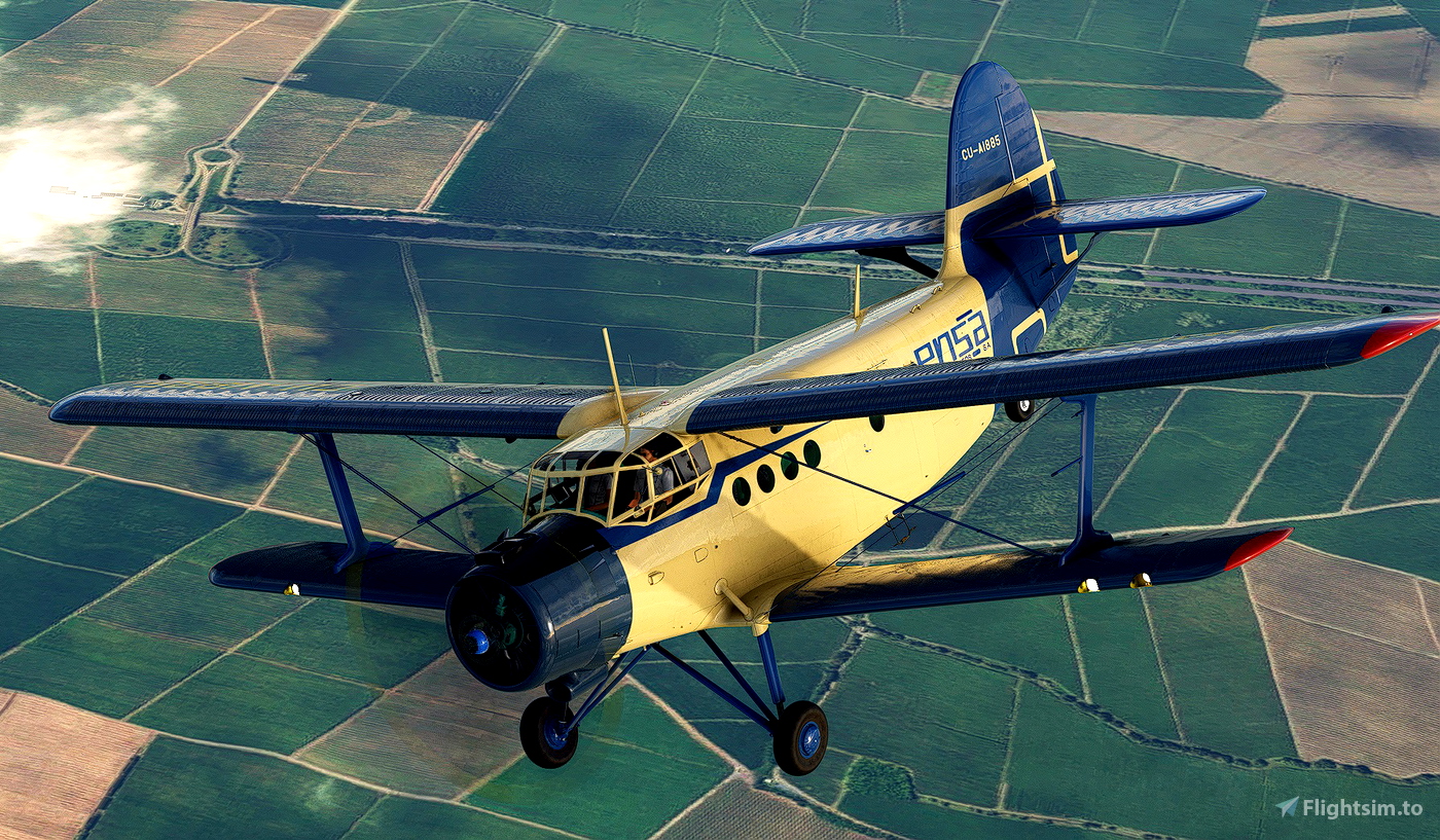 [ATSimulations] ENSA Antonov AN-2 for Microsoft Flight Simulator | MSFS