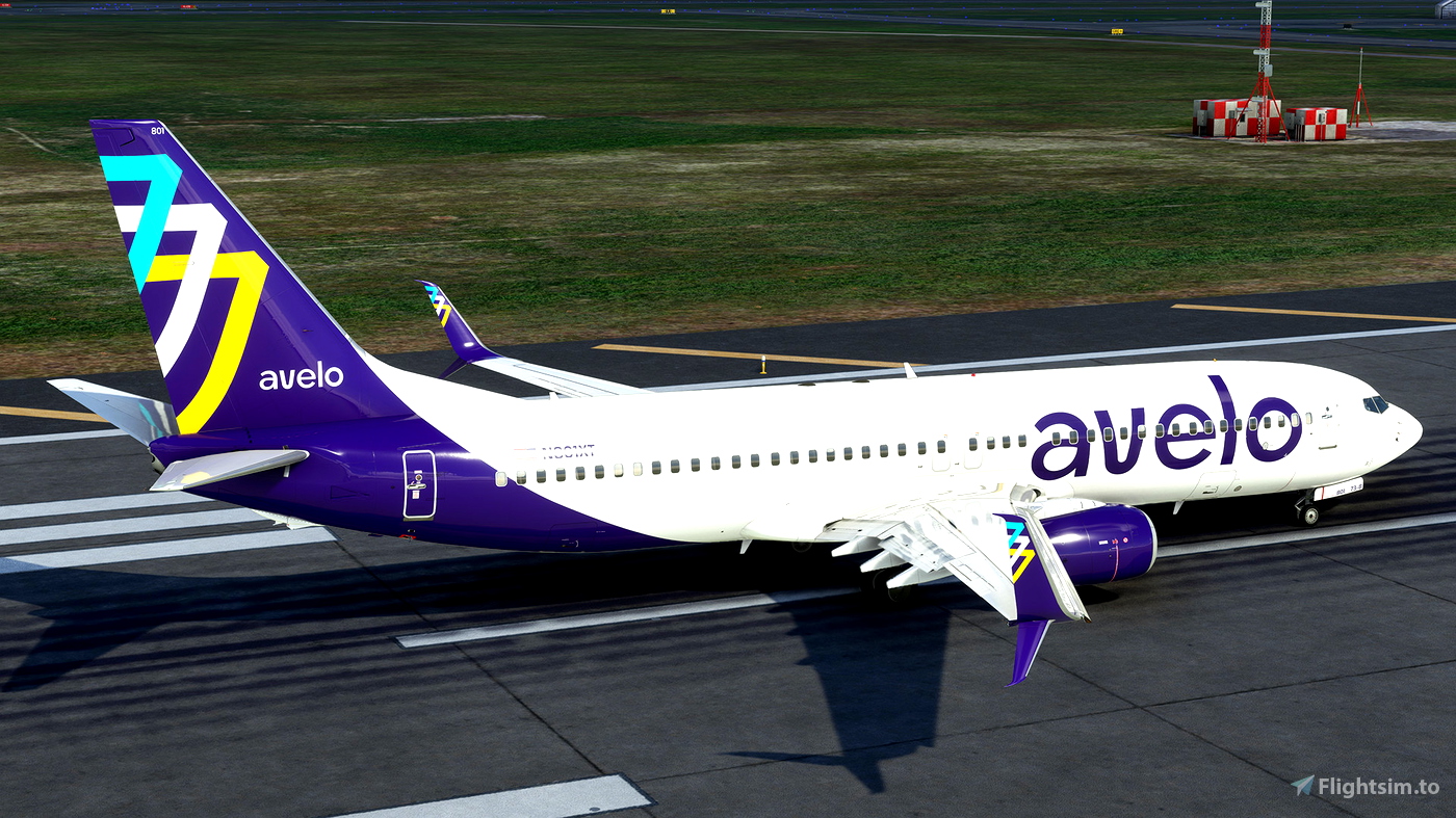 Avelo Airlines PMDG 737-800 MSFS Pack for Microsoft Flight Simulator | MSFS