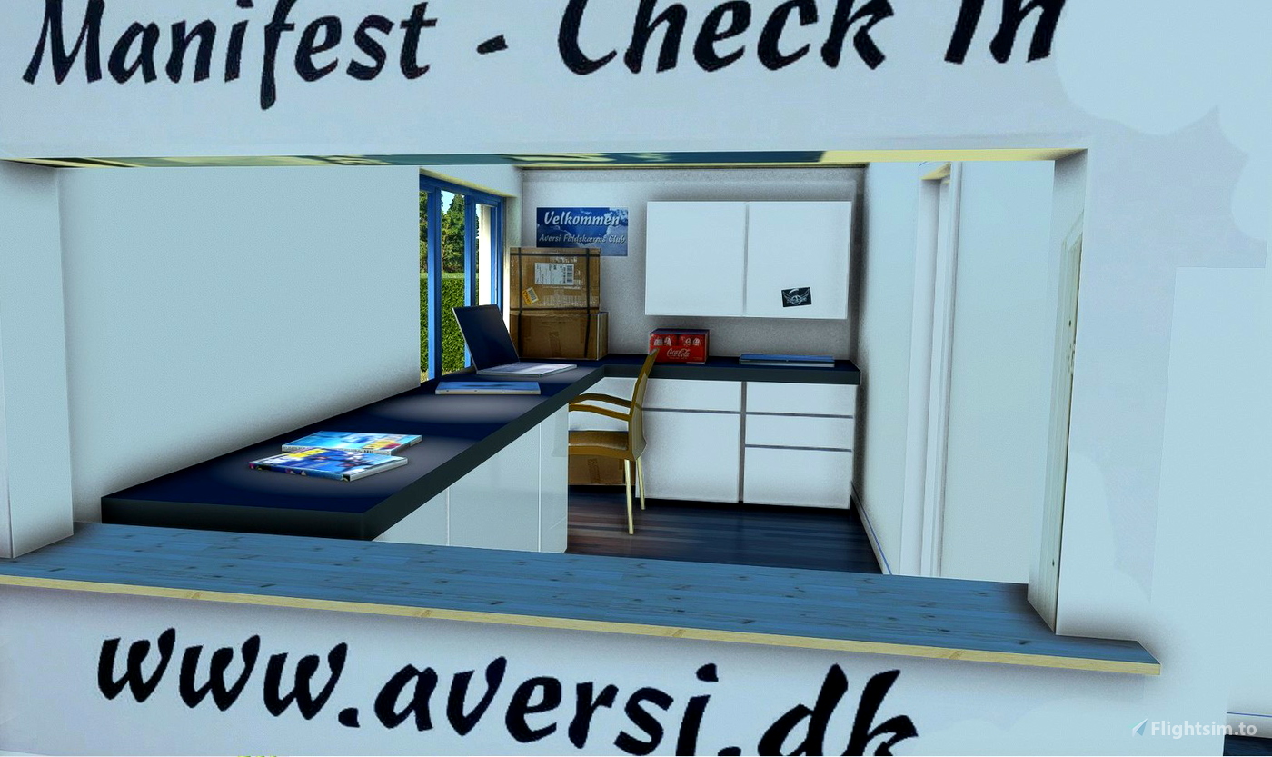 Aversi flyveplads EKFE - Aversi for Microsoft Flight Simulator | MSFS