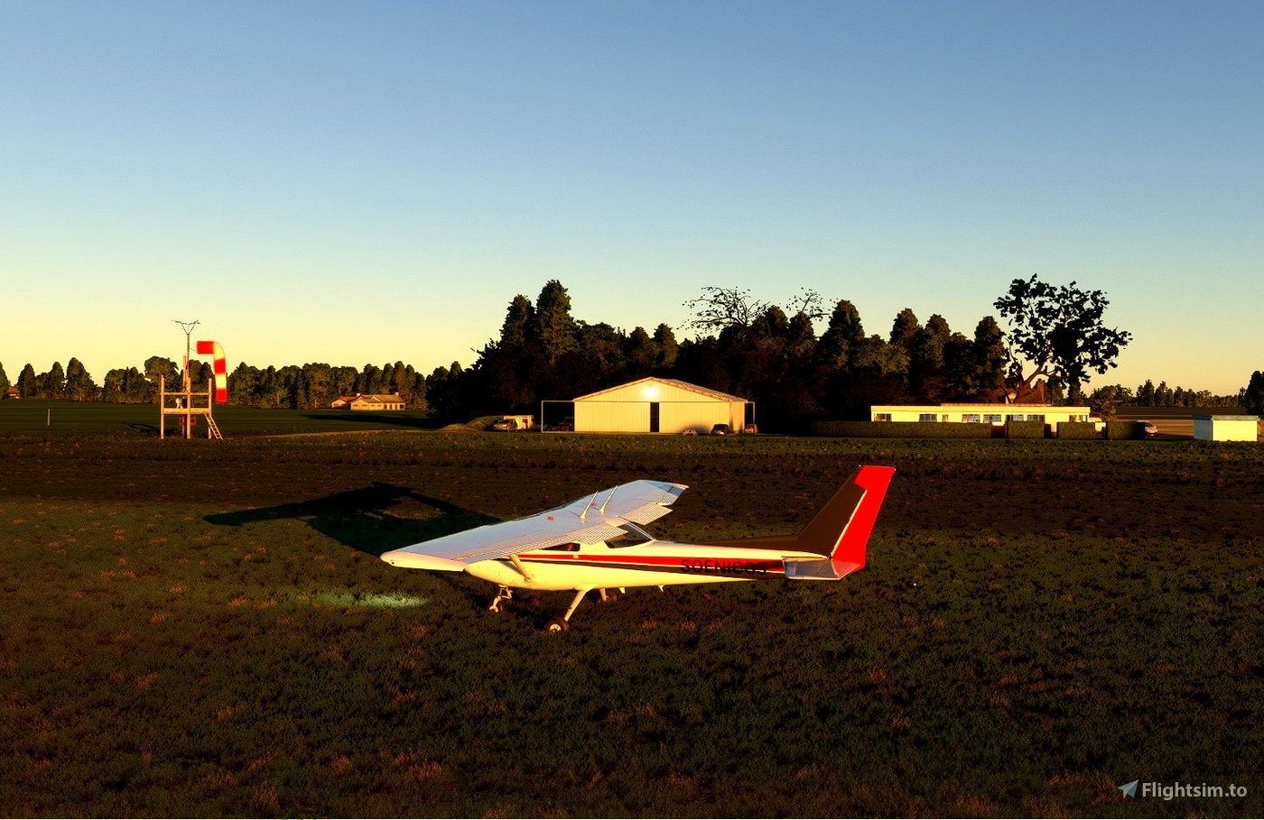 Aversi flyveplads EKFE - Aversi for Microsoft Flight Simulator | MSFS