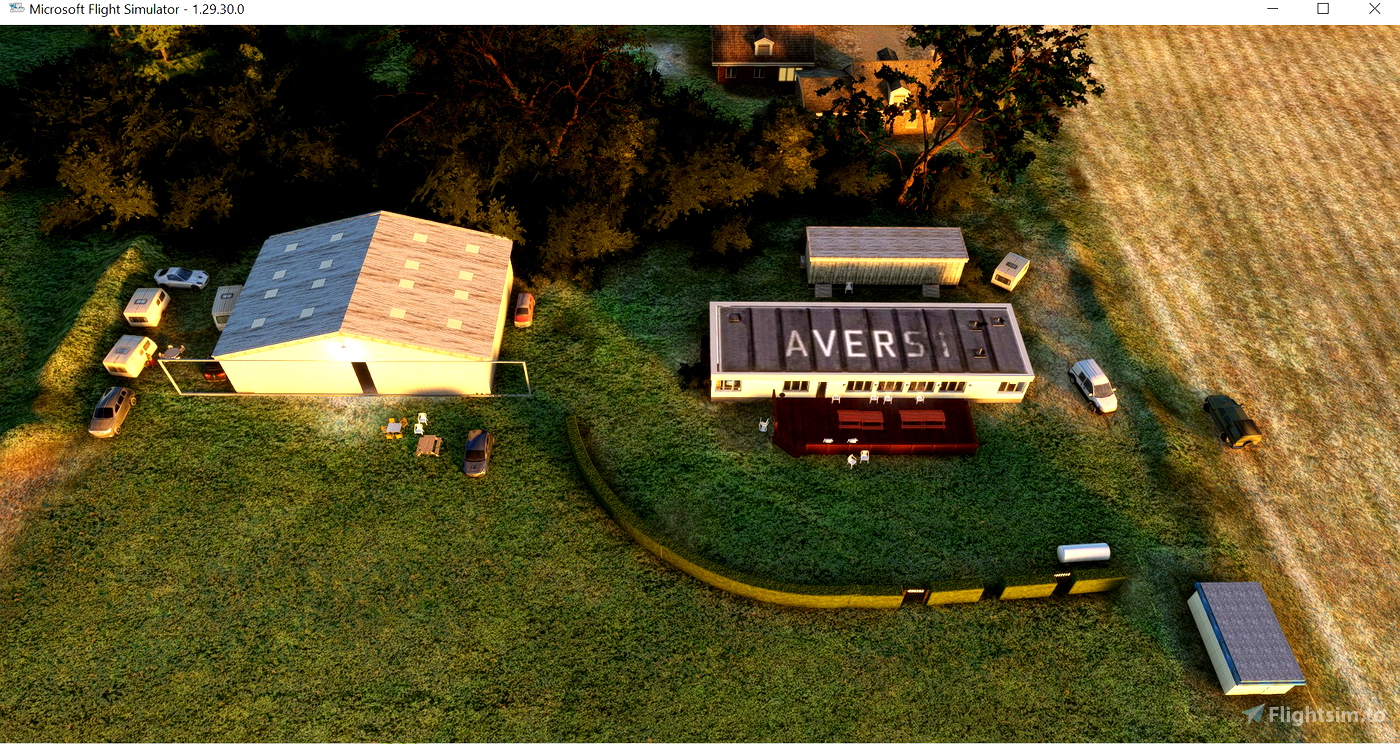 Aversi flyveplads EKFE - Aversi for Microsoft Flight Simulator | MSFS
