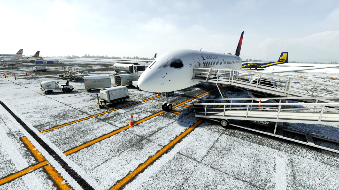 Axonos KJAC GSX rofile for Microsoft Flight Simulator | MSFS