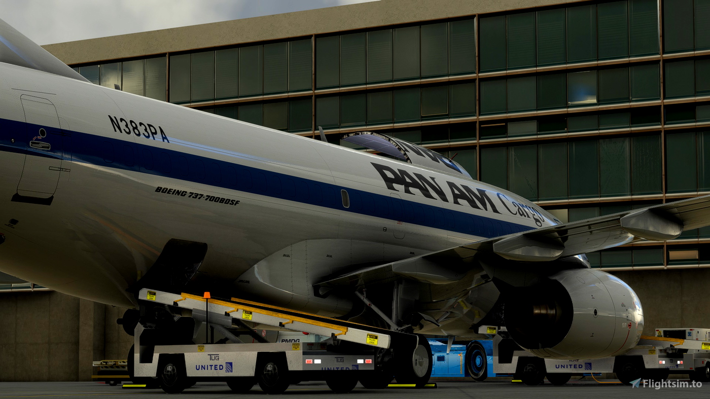 B737-700 BDSF PAN AM CARGO for Microsoft Flight Simulator | MSFS