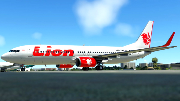 B737-800 | Garuda Indonesia | PK-GFX | 4K for Microsoft Flight ...