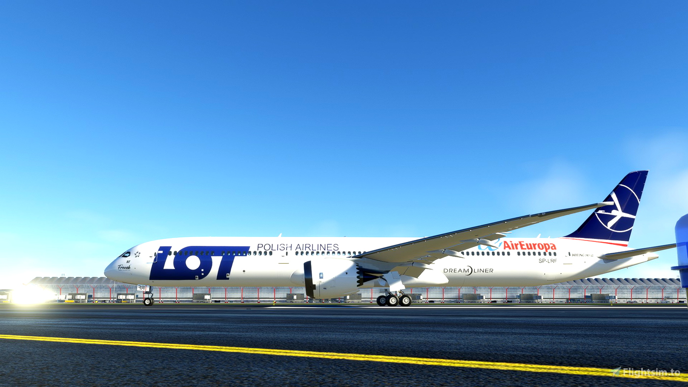 B787 LOT (SP-LRF) for Microsoft Flight Simulator | MSFS