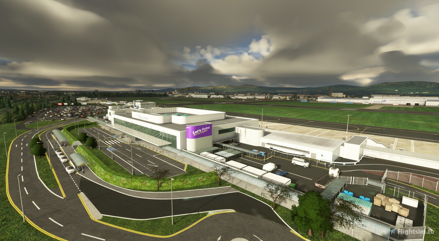 UK2000 Scenery - EGAC - Belfast City Airport for Microsoft Flight ...