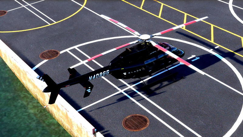 Bell 407 - Blade N408GG - 4K for Microsoft Flight Simulator | MSFS