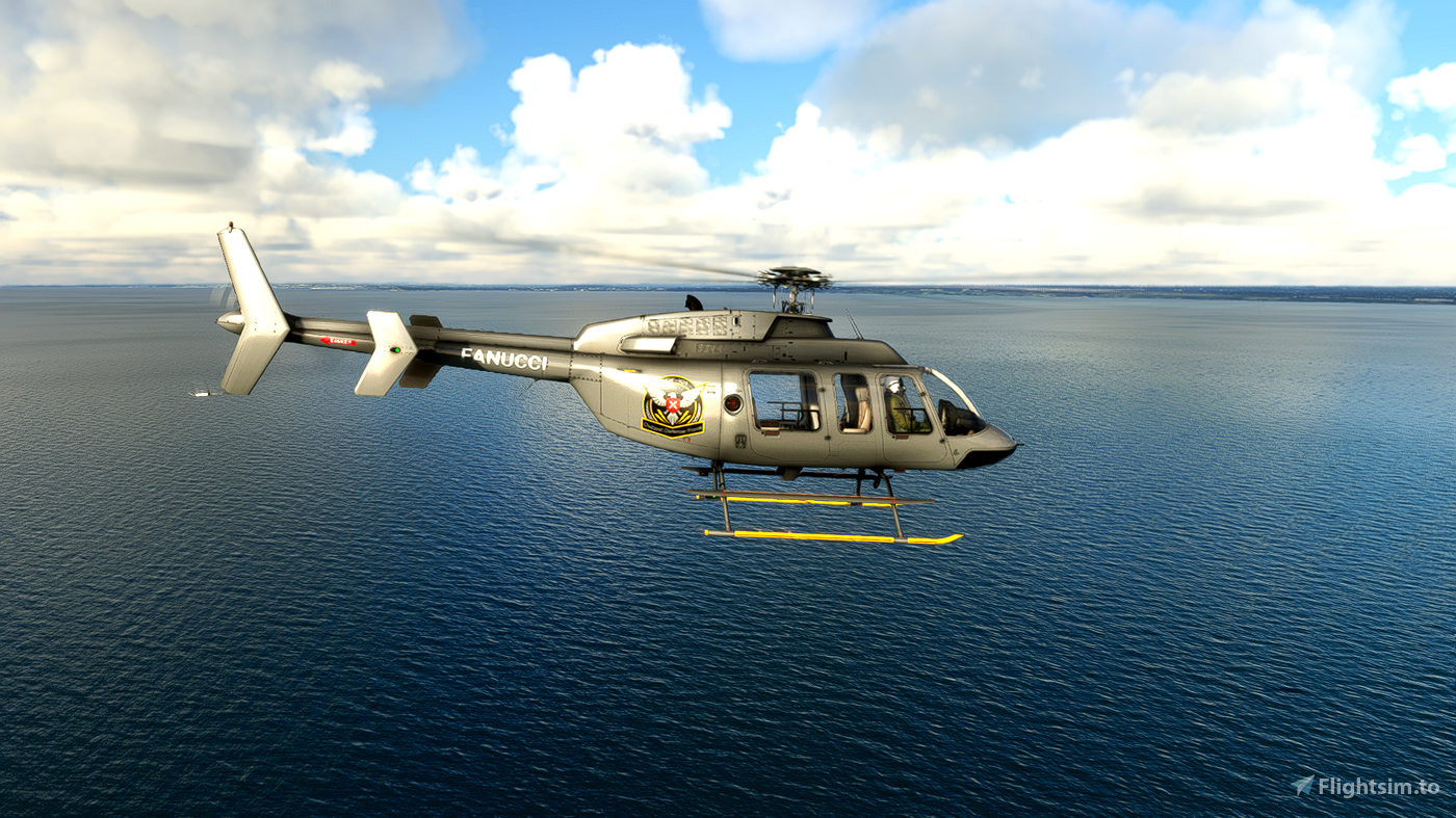 Bell 407 ODF Livery dla Microsoft Flight Simulator | MSFS