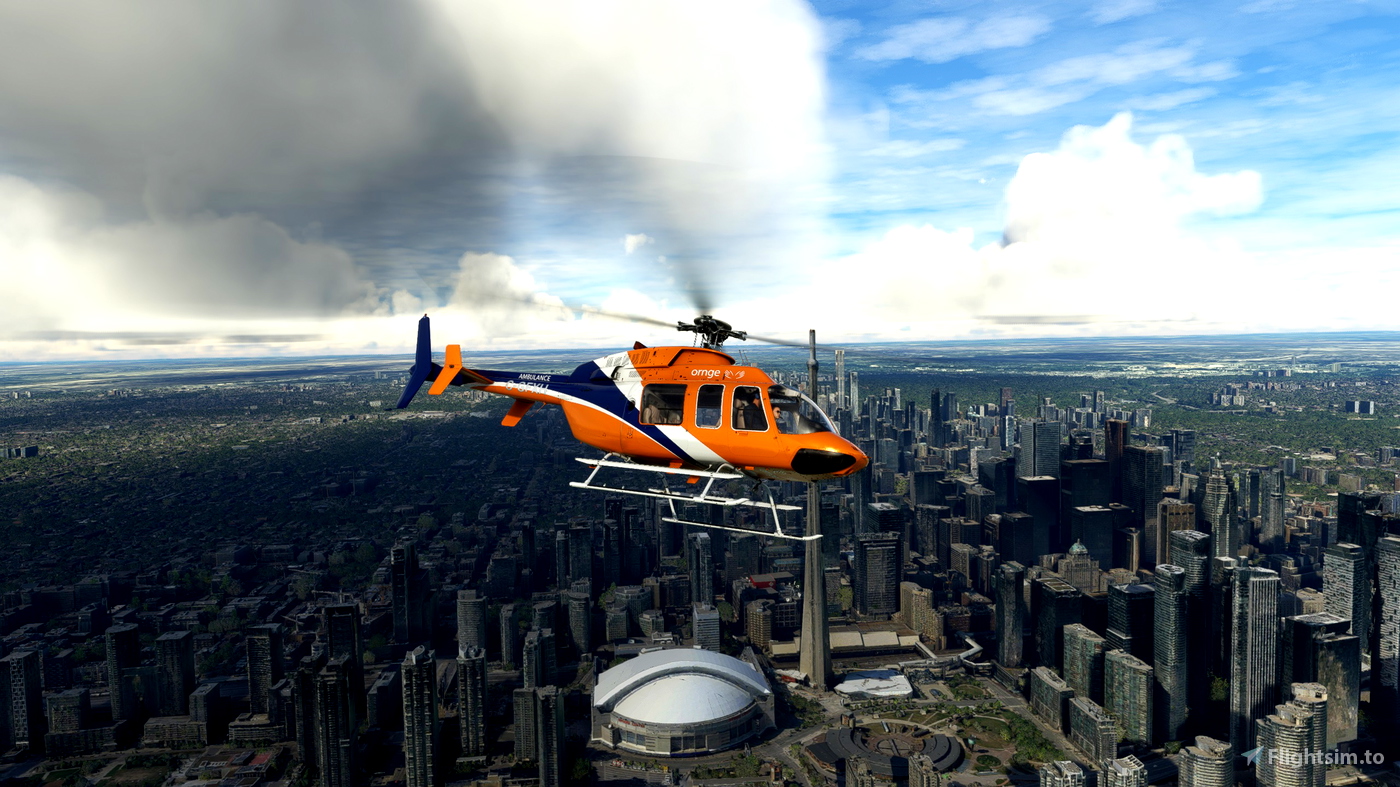 Bell 407 - Ornge Air Ambulance for Microsoft Flight Simulator | MSFS