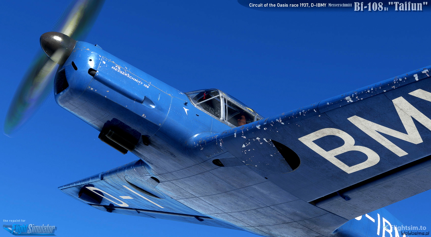 Bf-108 Taifun "International Circuit of the Oasis race" D-IBMY for ...