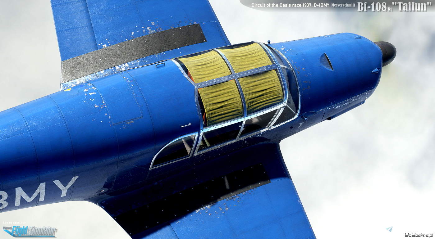 Bf-108 Taifun "International Circuit of the Oasis race" D-IBMY for ...