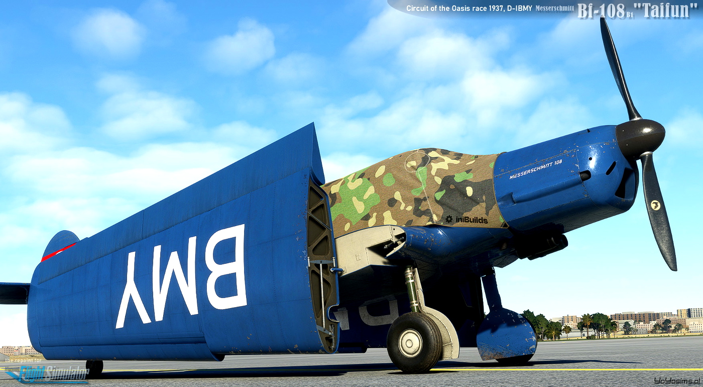 Bf-108 Taifun "International Circuit of the Oasis race" D-IBMY for ...